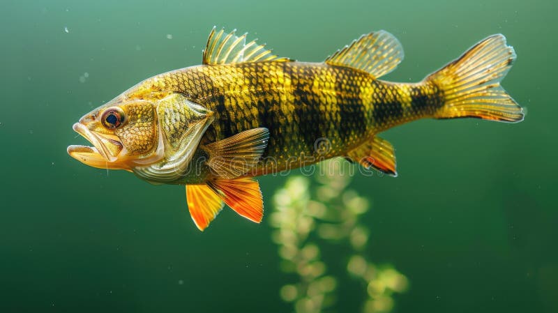 A Fish Swimming Peacefully in Calm Water, Suitable for Use As a ...