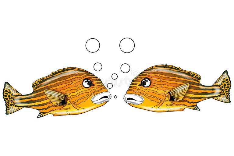 Fishes Talking Stock Illustrations – 20 Fishes Talking Stock ...