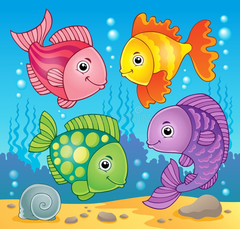 Fish theme image 5 stock vector. Illustration of eps10 - 30192961