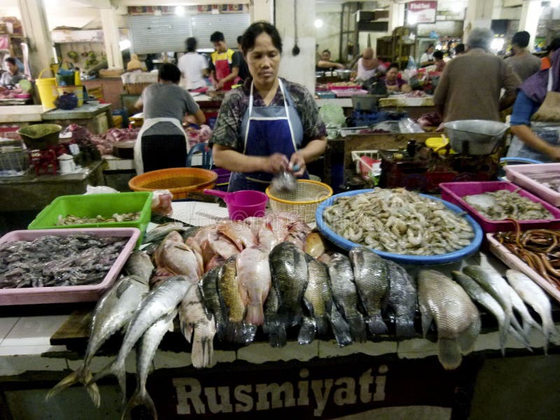 Fish editorial image. Image of traders, java, vendor - 73220860