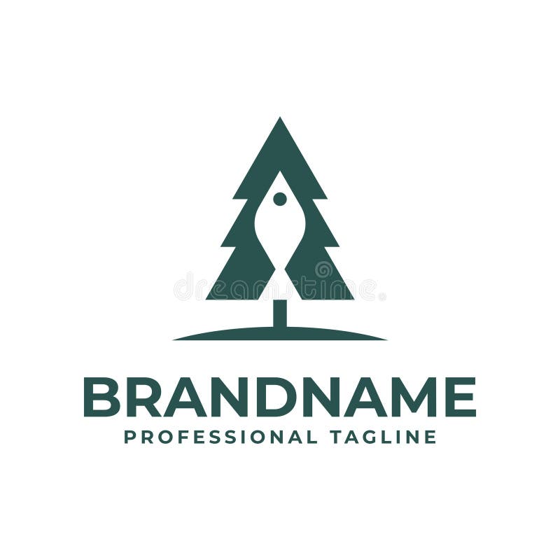 Fish Tree Logo, for Any Environmental Brands Related To Fish and Tree ...