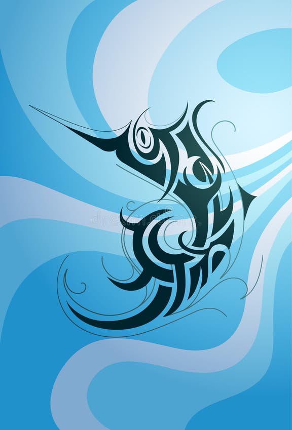 Scroll Fish Stock Illustrations – 1,907 Scroll Fish Stock Illustrations ...