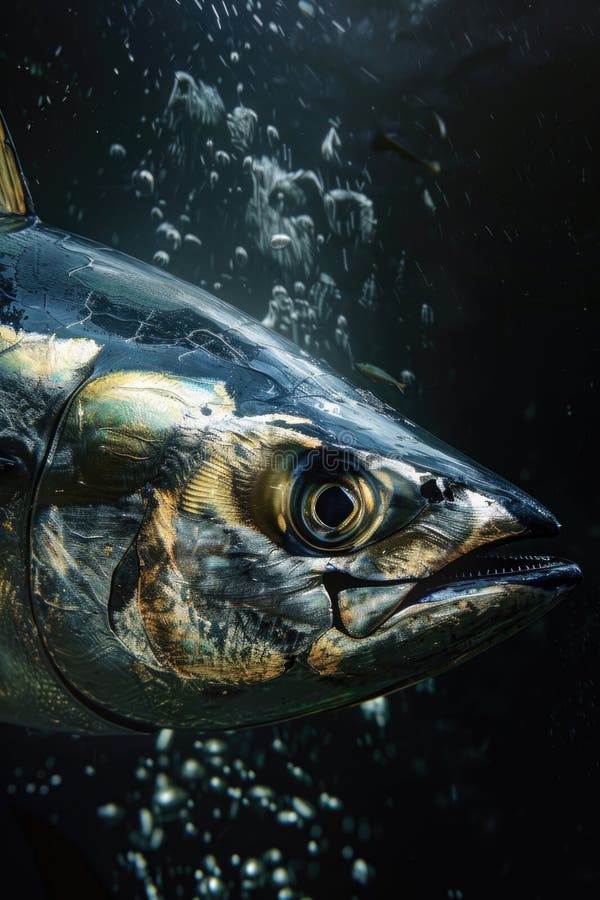 Fish Underwater with Bubbles Stock Photo - Image of scuba, marine ...