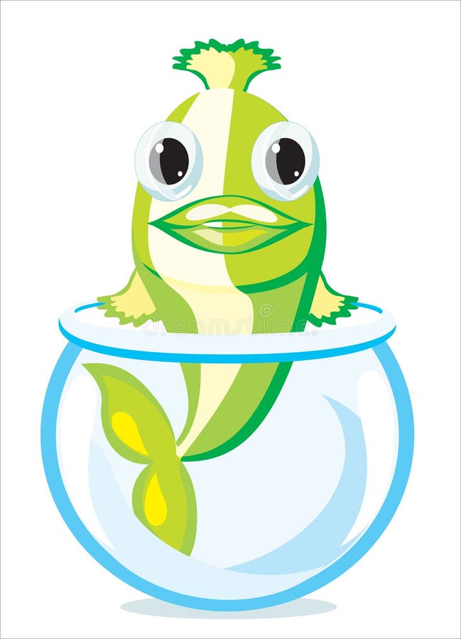 Beer Fish stock vector. Illustration of foam, smile, underwater - 20537093