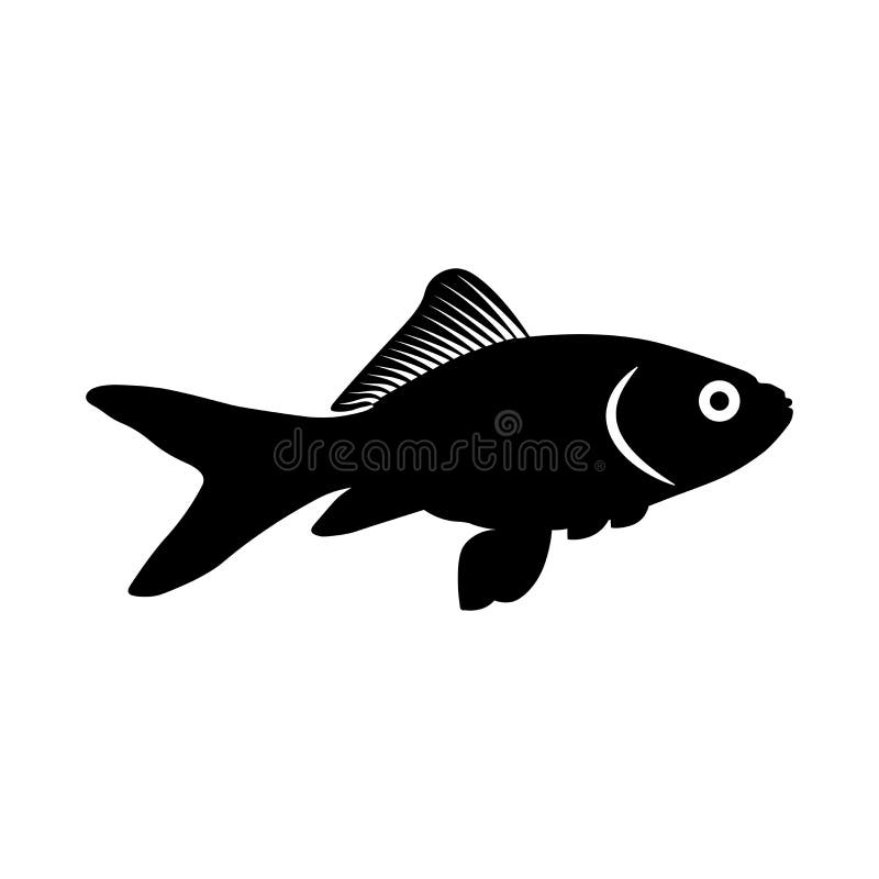 Fish, Vector Design Isolated on White Background. Aquarium Fish Icon ...