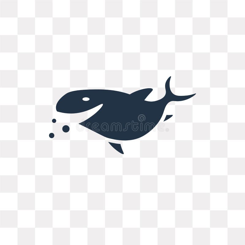 Fish Vector Icon Isolated on Transparent Background, Fish Trans Stock ...