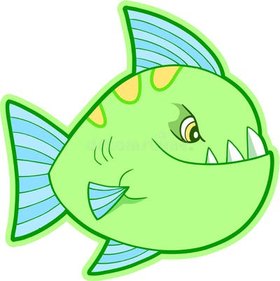 Mean Fish Stock Illustrations – 266 Mean Fish Stock Illustrations ...