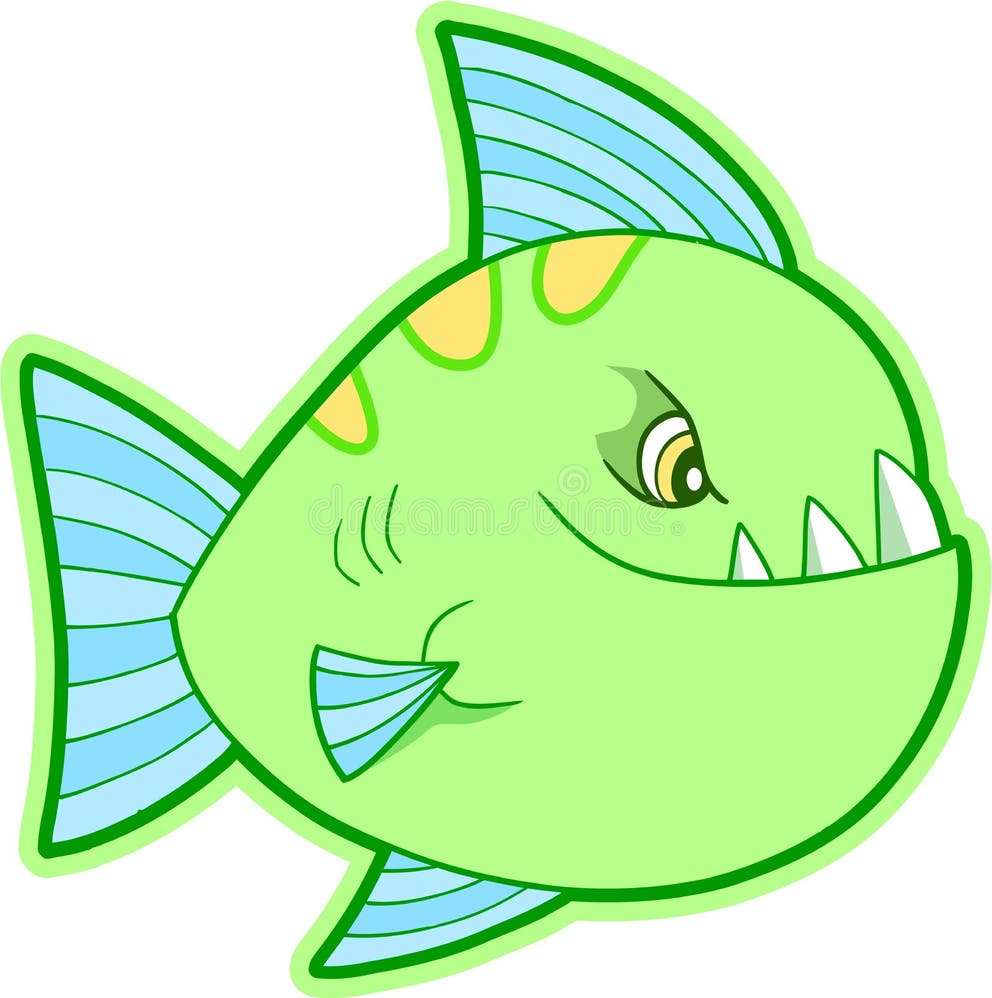 Mean Fish Stock Illustrations – 216 Mean Fish Stock Illustrations ...