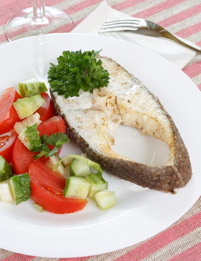 Fish with vegetables stock photo. Image of healthy, dieting - 10604478