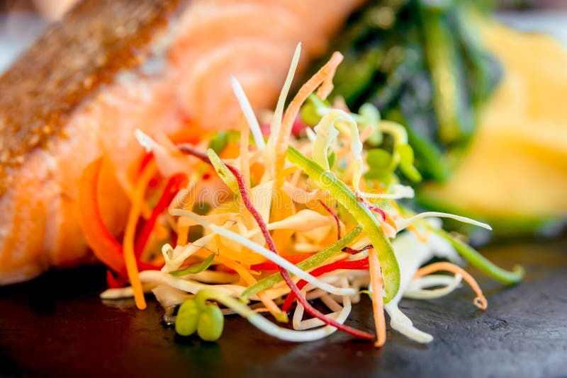 Fish with vegetables stock photo. Image of fish, mashed - 65079556