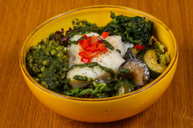 Fish with vegetables stock image. Image of fillet, carrot - 130020593