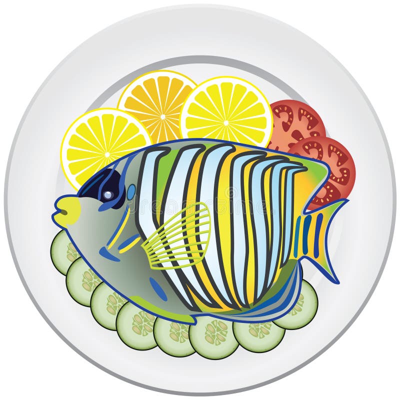 Fish Plate Stock Illustrations – 153,157 Fish Plate Stock Illustrations ...