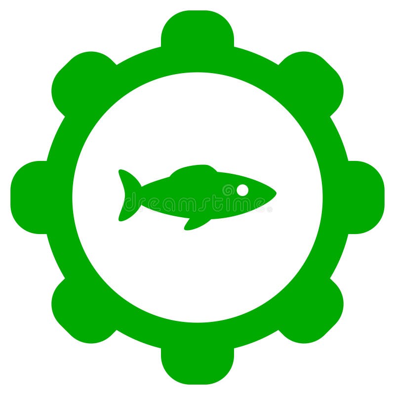 Fish and wheel stock vector. Illustration of mechanism - 244730936