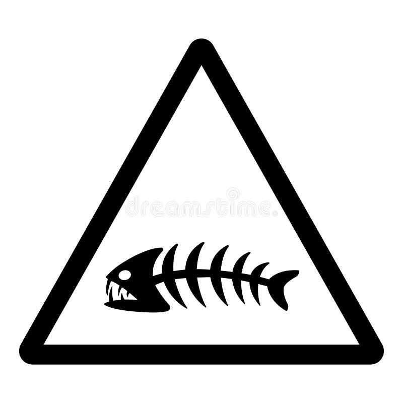 Fishbone Symbol Sign,Vector Illustration, Isolate on White Background ...