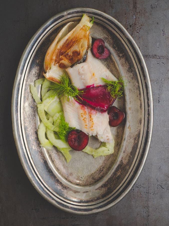 Fishdish stock image. Image of fishdish, dish, fish - 223937423