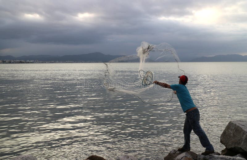 Fisher man editorial image. Image of style, hunting, landscape - 84349530