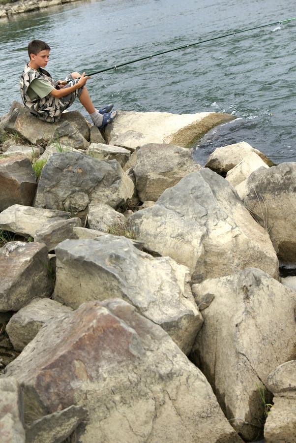 The boy and angel stock photo. Image of shine, feel, calm - 1560276