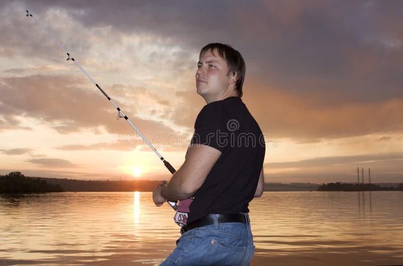 Fisherman stock image. Image of fishing, youthful, young - 11979621
