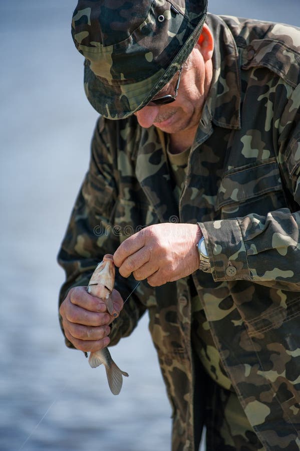 Fisherman stock photo. Image of fish, active, elderly - 25327004