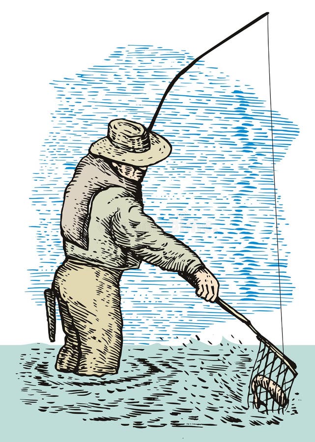 Fly Fishing Stock Illustrations – 5,952 Fly Fishing Stock Illustrations ...