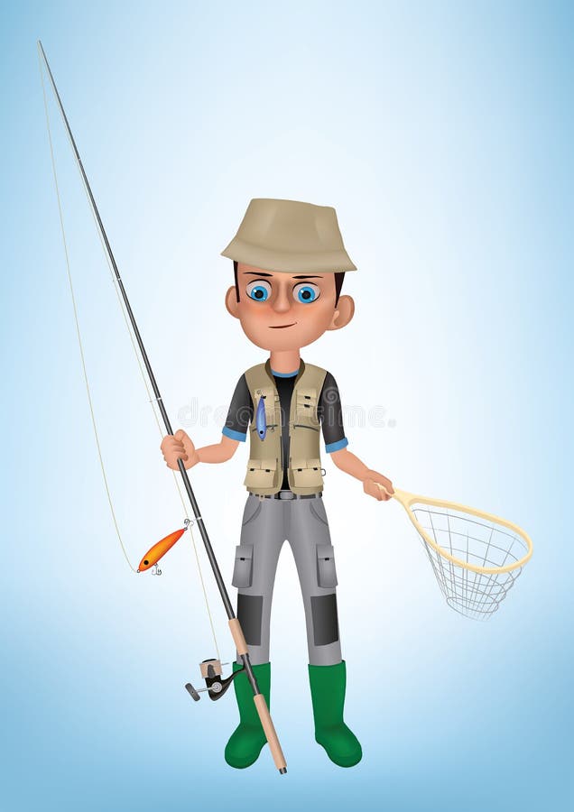 Cartoon Fish Nets Stock Illustrations – 95 Cartoon Fish Nets Stock ...