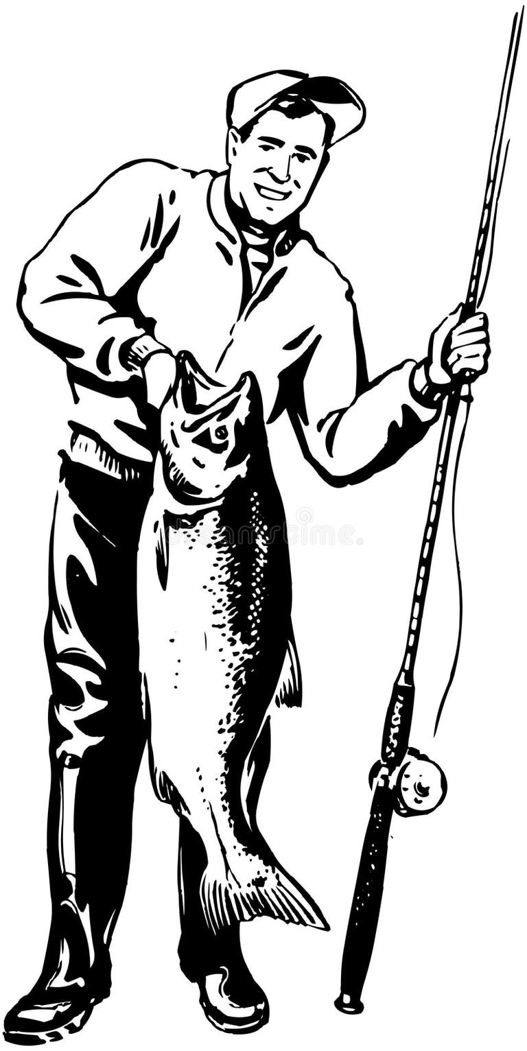 Fisherman Waders Stock Illustrations – 169 Fisherman Waders Stock ...