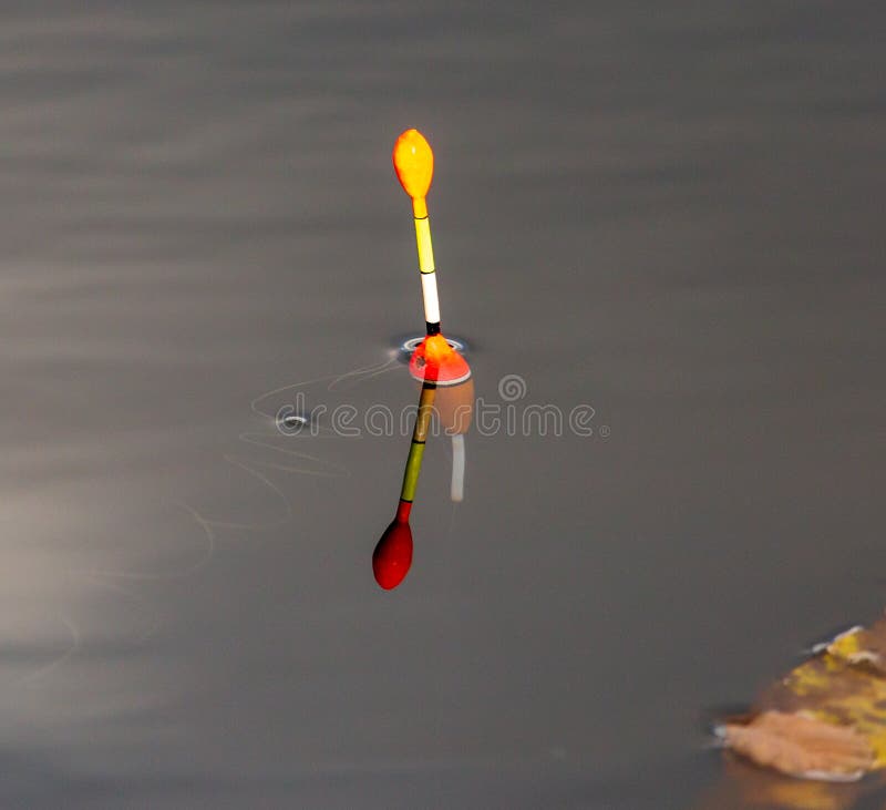 Fisherman Float on the Surface of the Water Stock Image - Image of ...