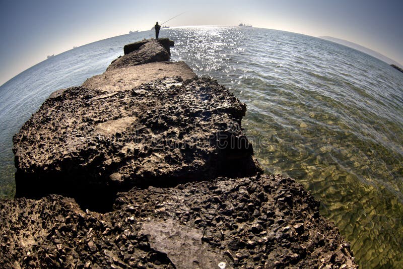 Fisherman stock image. Image of island, concept, conceptual - 41150837