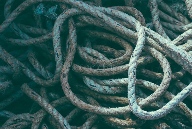 Fisherman s rope stock photo. Image of outdoor, sunlight - 20791408