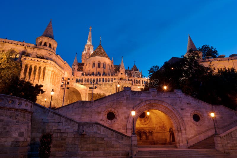 The Fisherman S Bastion in Budapest Stock Photo - Image of europe ...