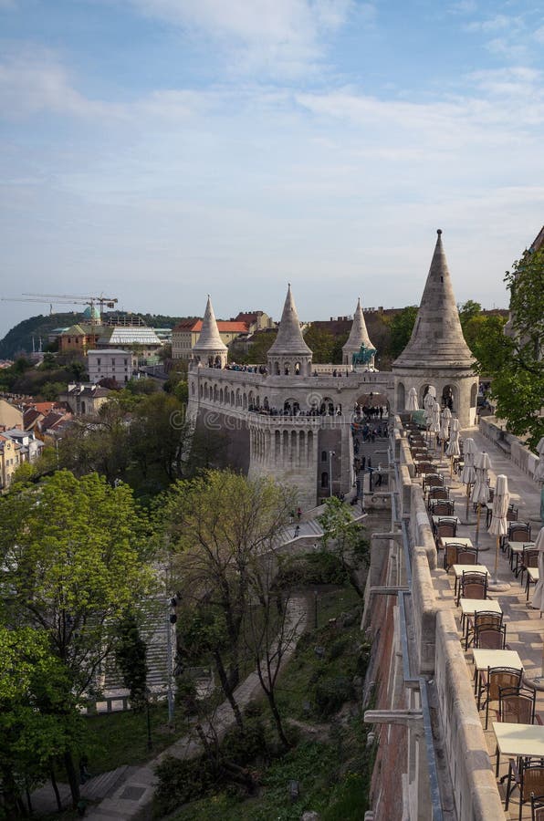 Fisherman`s Bastion in the Castle District, Budapest, Hungary Editorial ...