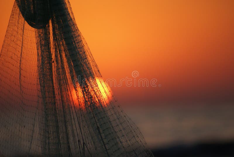 Fisherman s net stock photo. Image of commercial, spring - 5632658