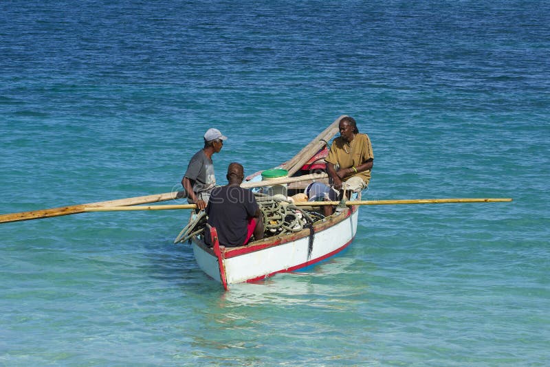 Fishermen in Grenada, Caribbean Editorial Photography - Image of ...