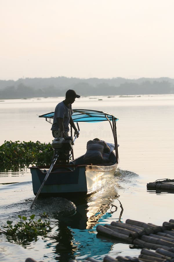 Fishermen editorial photography. Image of boat, solo - 41821437