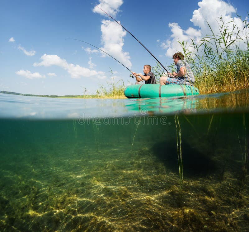 Fishermen stock image. Image of casting, outdoor, hobby - 45942855