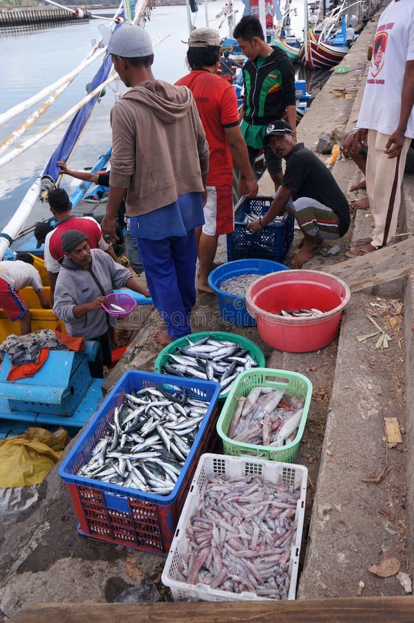 Fishermen editorial stock image. Image of east, selling - 61851194
