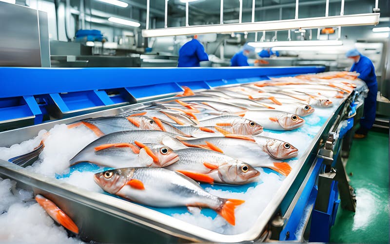 Fish Processing Plant Stock Illustrations – 1,071 Fish Processing Plant ...
