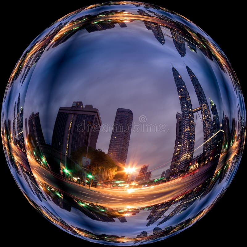 Fisheye Lens, Reflection, Sphere, Sky Picture. Image: 96814863