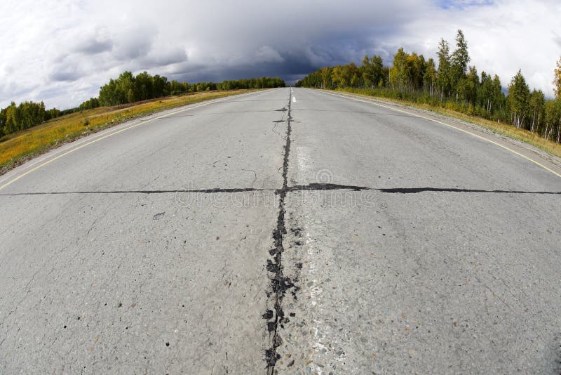 Fisheye road stock photo. Image of drive, rural, open - 13546560