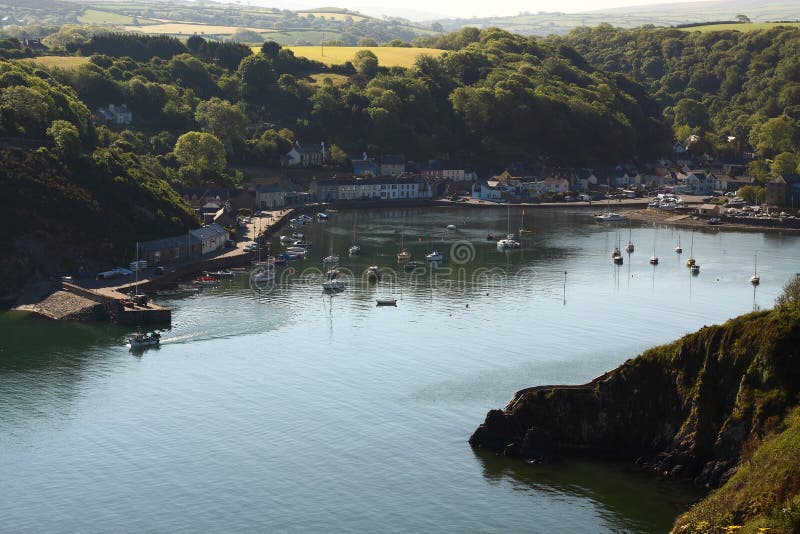 Centre of Fishguard - Wales, United Kingdom Editorial Image - Image of ...