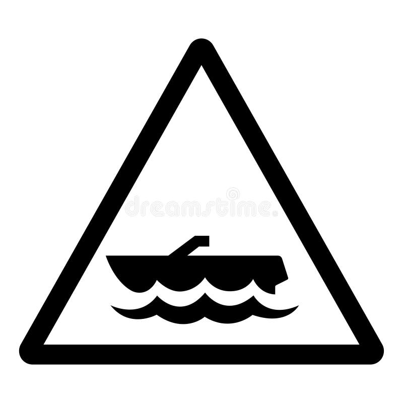 Fishing Area Symbol Sign ,Vector Illustration, Isolate on White ...