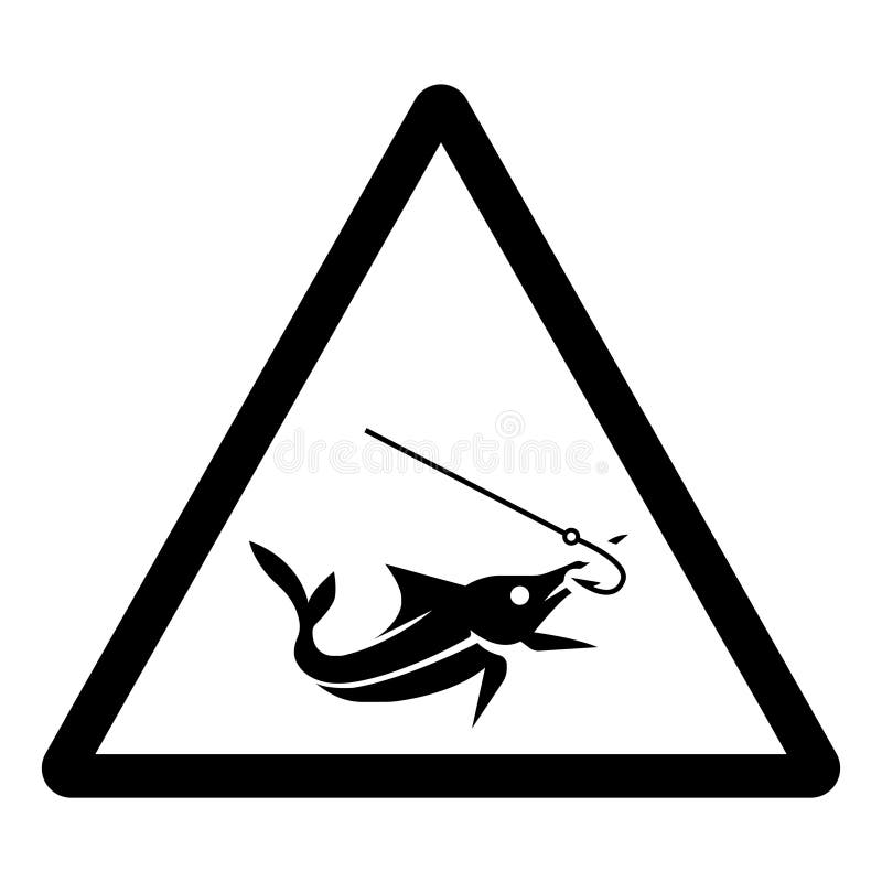 Fishing Area Symbol Sign ,Vector Illustration, Isolate on White ...