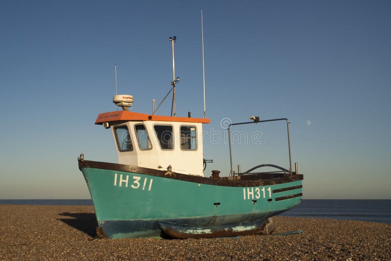Fishing Boat on Aldeburgh Beach, Suffolk, England Editorial Photo ...