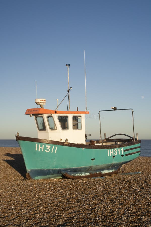 Fishing Boat on Aldeburgh Beach, Suffolk, England Editorial Photo ...