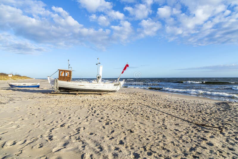 Usedom's beach stock photo. Image of blau, ahlbeck - 879334