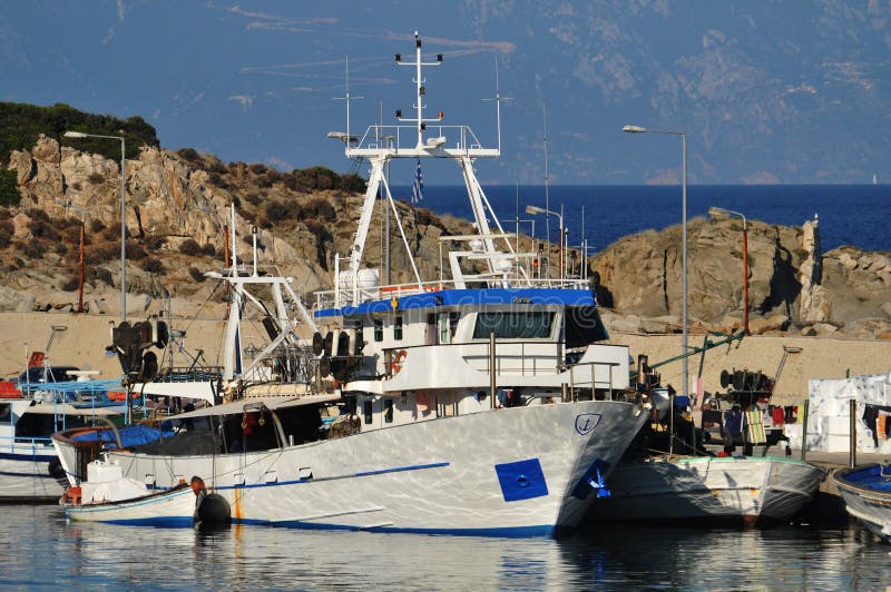 Fishing boat stock image. Image of fisherman, fishery - 51023187