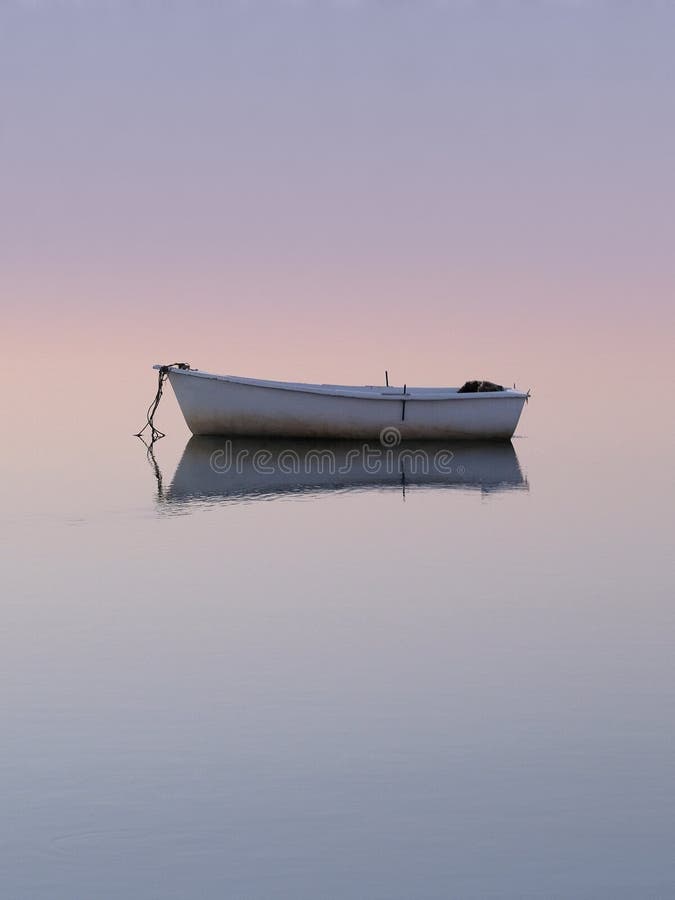 Fishing boat by dawn stock photo. Image of dawn, calm - 211693386