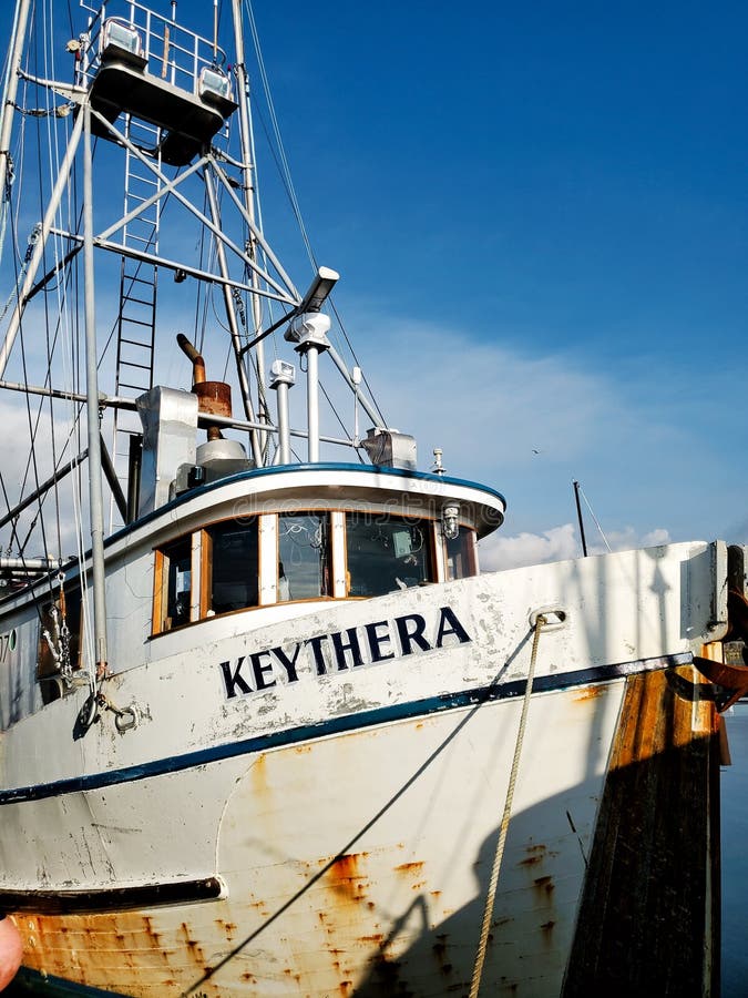 Fishing boat Keythera editorial image. Image of radar - 267112195