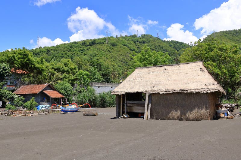 Fishing Boat at Kusamba Beach, Bali, Indonesia Editorial Photography ...