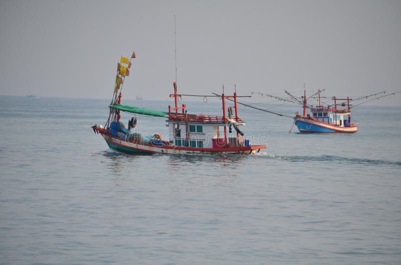 Fishing boat. editorial photography. Image of nature - 104924012